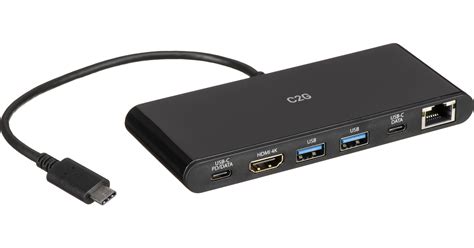 C2g Usb Type C 6 In 1 Mini Docking Station 28845 Bandh Photo Video