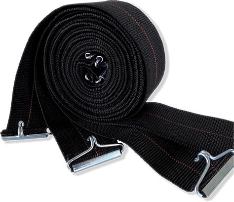 Ipea Cinghie Elastiche Per Reti Letto Da 190 A 200 Cm 4 Pezzi Made