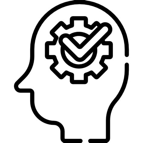 Thinking Special Lineal Icon Thinking Special Lineal Icon