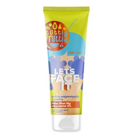Farmona Энзимный пилинг с папаином Tutti Frutti Let's Face It, 100 мл