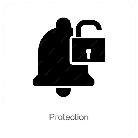 Premium Vector Protection And Security Icon Concept