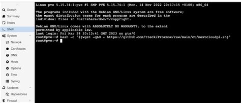 Nextcloud Script Doesnt Run · Issue 1247 · Tteckproxmox · Github