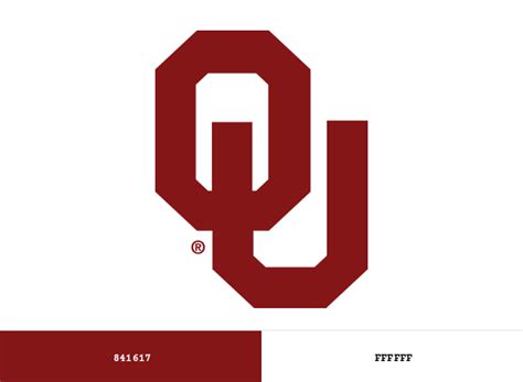 Oklahoma Sooners Brand Color Codes