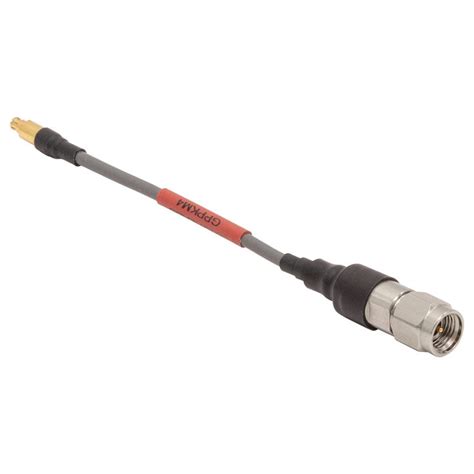 T Gppkm4 Microwave Adapter Cable Smpm Female To 2 92 Mm Male 4 1