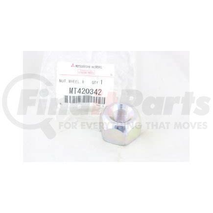 Mitsubishi Mt420342 Nutwheelrh Cross Reference Finditparts