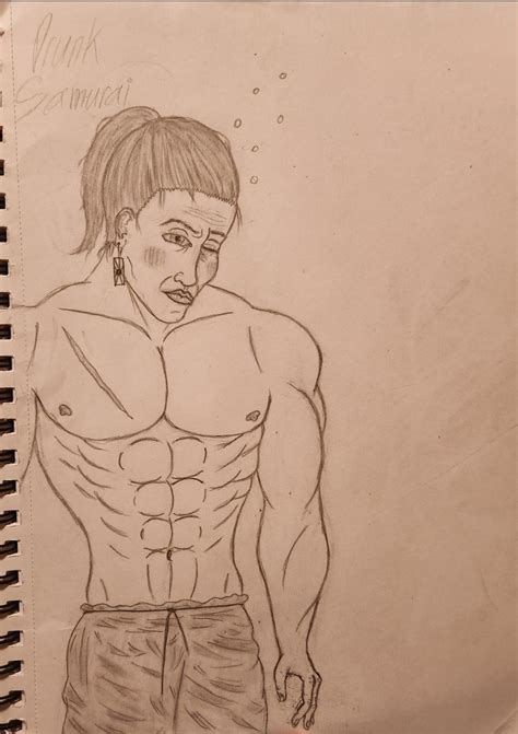 Drunk Samurai R Amatureart