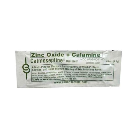 Calmoseptine Ointment 3 5g