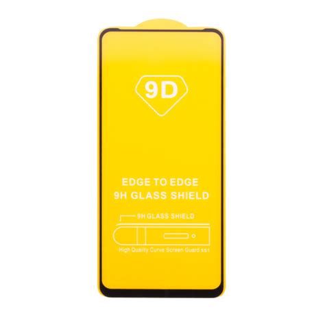 Защитное стекло Полное покрытие для Tecno Spark 10 Pro Черный купить с доставкой по выгодным