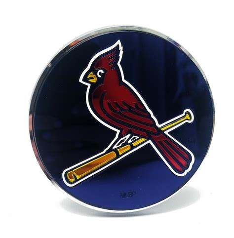 St Louis Cardinals Mlb Laser Cut Metal Hitch Cover New Free