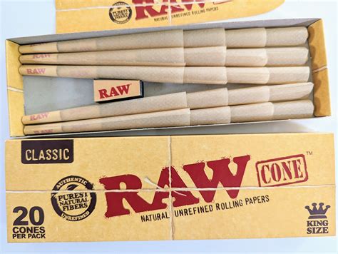 Raw Rolling Papers Cones