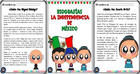 Fichas Bibliográficas De Los Personajes De La Independencia Mexicana