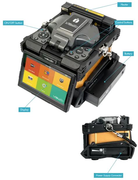 View 3x Active V Groove Cladding Alignment Fusion Splicer User Manual