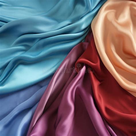 Vibrant Silk Colors With Photorealistic Details Light Maroon And