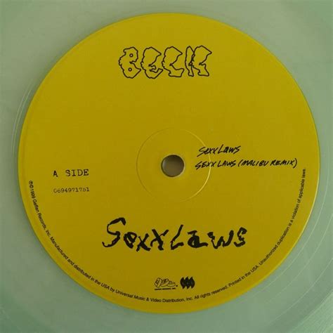 Yahooオークション 46048294 【us盤12inchclearvinyl】beck Sex