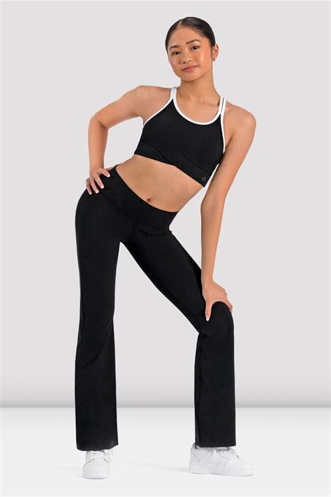Girls Striker Camisole Crop Top Black Bloch Dance Uk