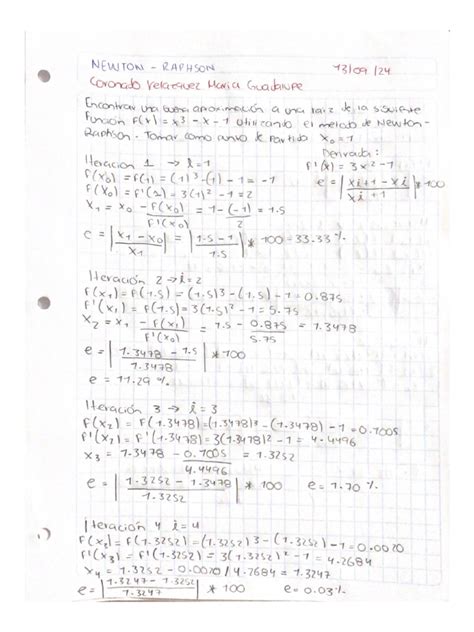 newton raphson pdf