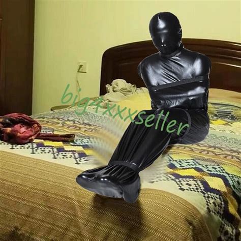 Full Body Mummy Sack Zip Sleeping Bag Straight Jacket Binding Sleeping