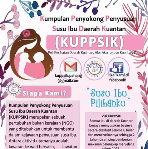 Kumpulan Penyokong Penyusuan Susu Ibu Daerah Kuantan