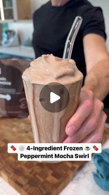 Shop Flavcity On Instagram 🍫 🍥 4 Ingredient Frozen Peppermint Mocha