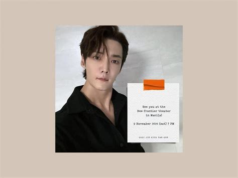 Choi Jin Hyuk Expresses Excitement To Meet Pinoy Fans At First Fan Con
