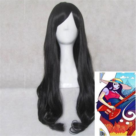 Cosplay Wig Adventure Time Marceline Abadeer The Vampire Queen Long