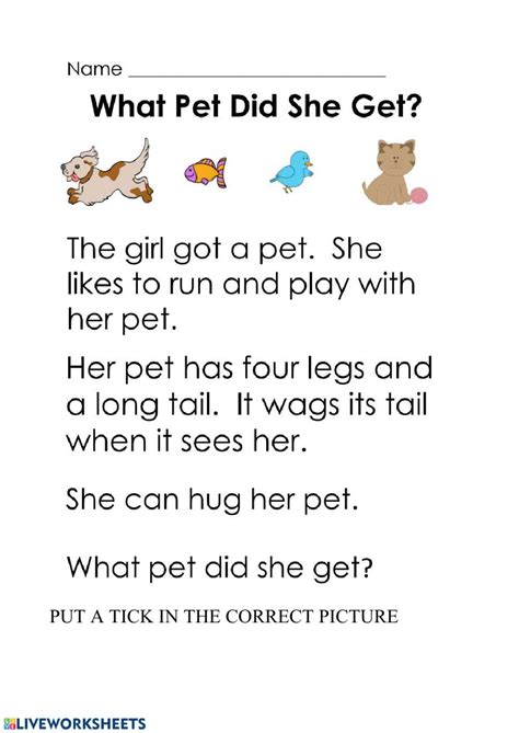 Level D Reading Comprehension Worksheets Reading Comprehension Worksheets Level D Reading Comprehension Worksheets Reading Comprehension Worksheets