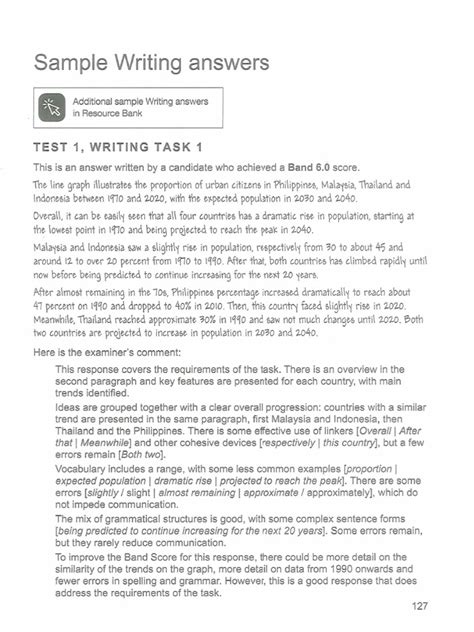 Cam18 Test 1 Writing Sample Task 1 Pdf Cognitive Science