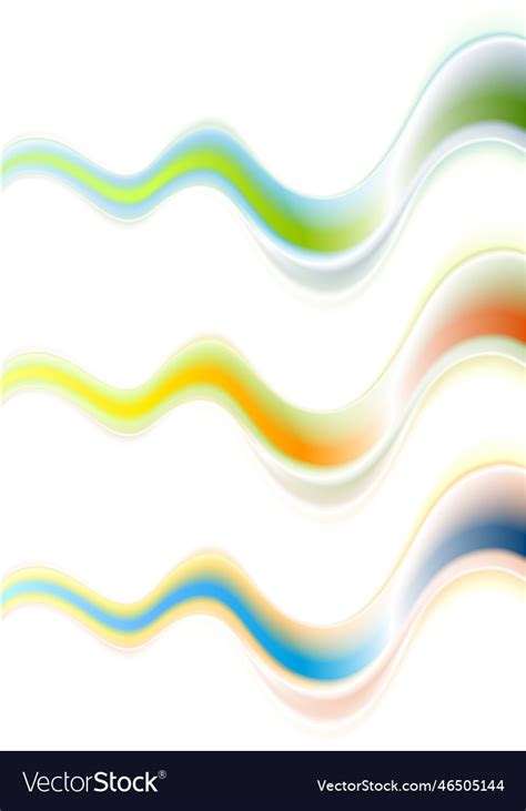 Abstract Colorful Waves Background Royalty Free Vector Image