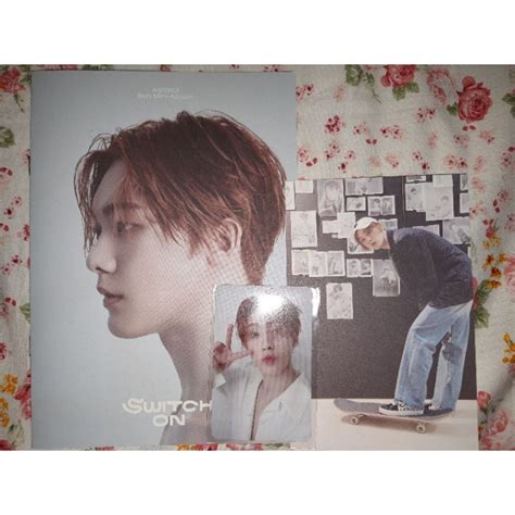 Jual Astro Switch On Official Album Cha Eunwoo Photocard Sanha Moonbin