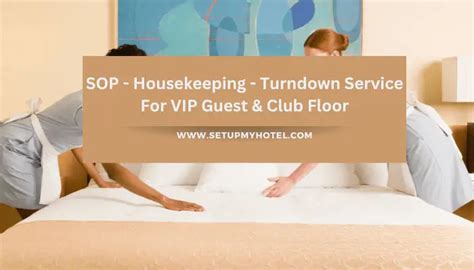 Housekeeping Sop Archives Page 4 Of 4 Setupmyhotel