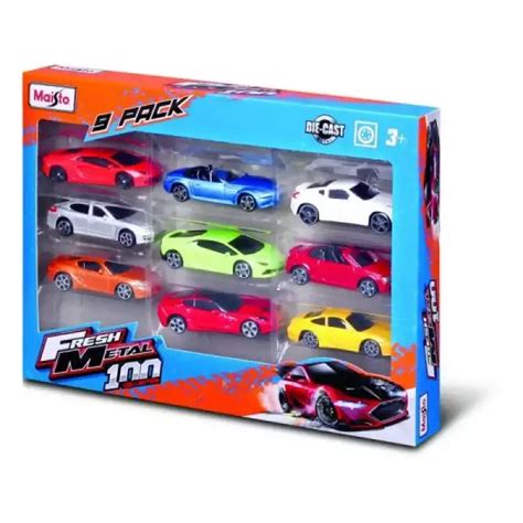 Maisto 11077 Fm 9 Pack Model 3 Calowy Maisto
