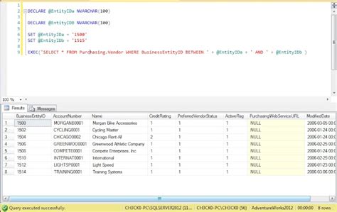 Exec Vs Spexecutesql ~ Sql Server
