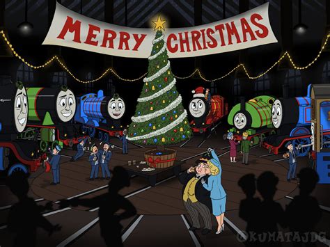 Thomas Christmas Party By Kumata On Deviantart
