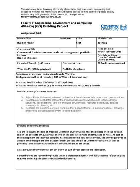 4047exq Qs Assignment Brief Cw 3 Jan23 Pdf Accuracy And Precision