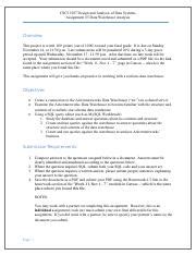 HW Instructions Fall Pdf CSCI Design And Analysis Of Data Systems Assignment Data