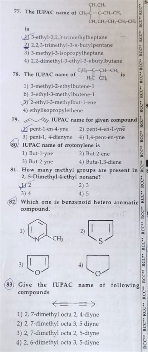 Iupac Name For Given Compound 12 Pent 1 En 4 Yne Filo