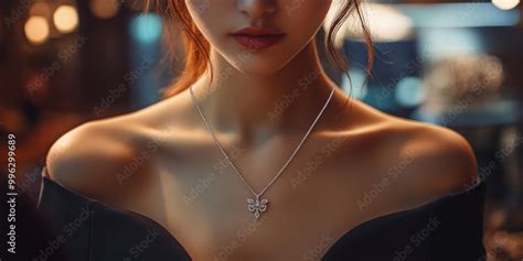 Fashion Designer Fine Tuning Jewelry On A Model Elegant Dressing Room