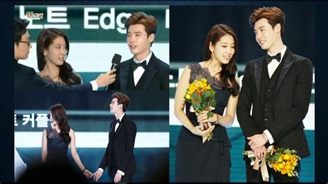 Park Shin Hye And Lee Jong Suk Award
