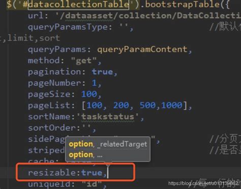 Bootstrap Table列拖动，重新加载列拖动无效bootstrap Table列拖动重新加载列拖动无效 Csdn博客