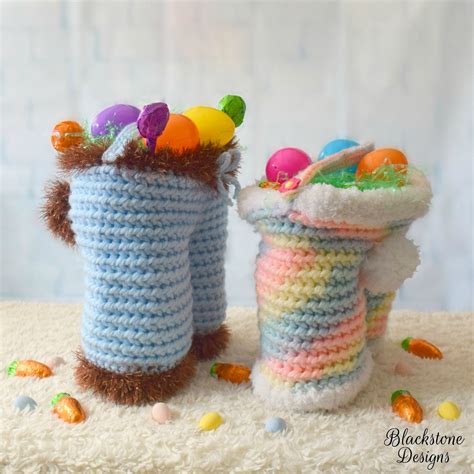 Funny Bunny Pants T Basket Pdf Crochet Pattern Only Etsy