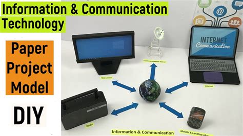 information and communication technology model ict science project model diy diyas