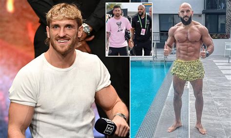 Lionel Messis Bodyguard Offers To Fight Logan Paul As Legal Battle