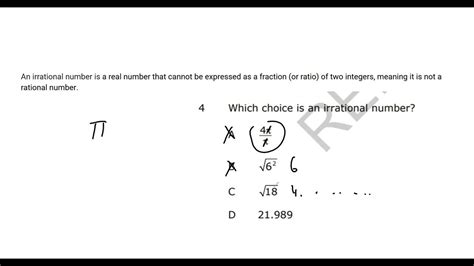 Math 8 Eog Released Exam Question 4 Youtube