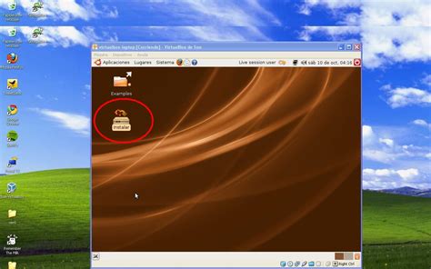 Virtualizar Ubuntu en Windows XP con Virtual Box parte dos Culturación