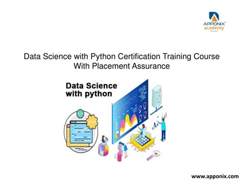 PPT Data Science With Python Certification Training Course With Placement Assurance PowerPoint