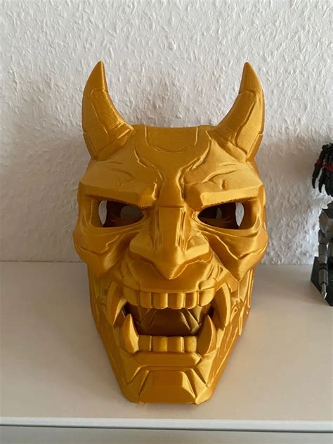 Oni Mask Free 3d Print Model Makerworld
