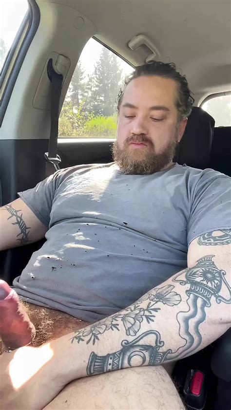Hairy Daddy Public Car Jerk While Cruising XHamster
