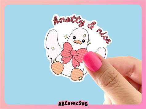 Crochet Goose Png Knotty And Nice Png Christmas Clipart Trendy