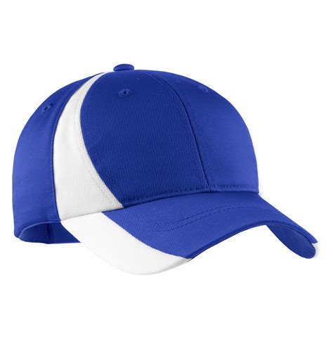 Sport Tek Dry Zone Nylon Colorblock Cap Stc11