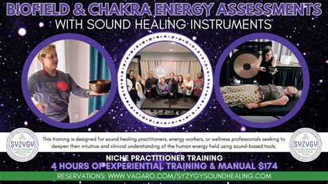 Biofield And Chakra Energy Assessments With Sound Healing Instruments